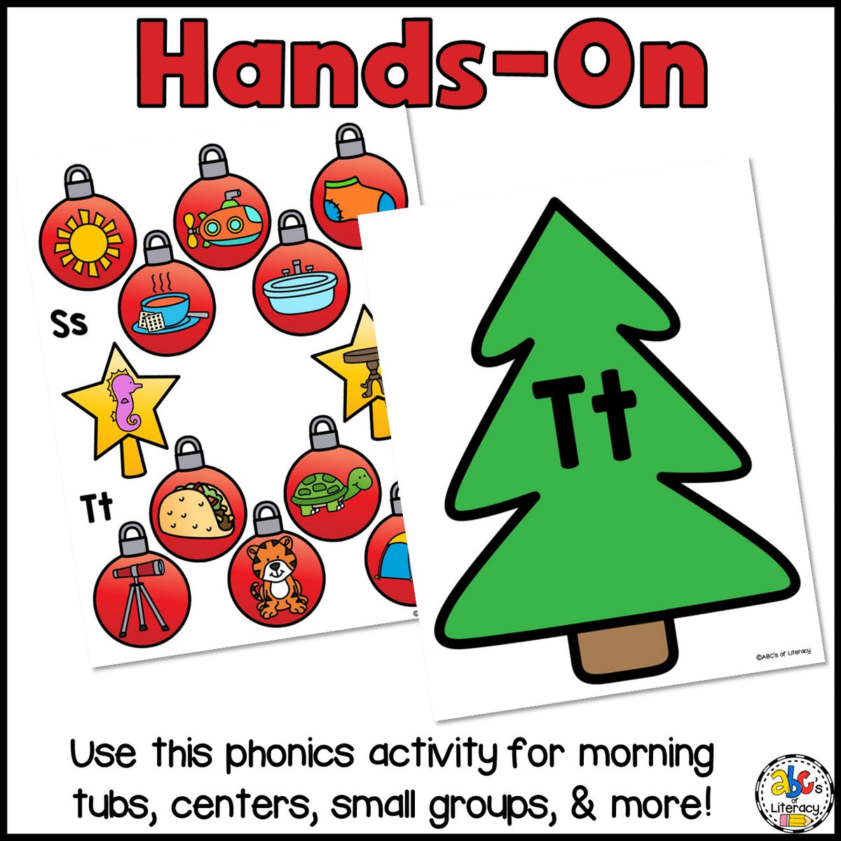 Christmas Beginning Sounds Activity – ABC's of Literacy