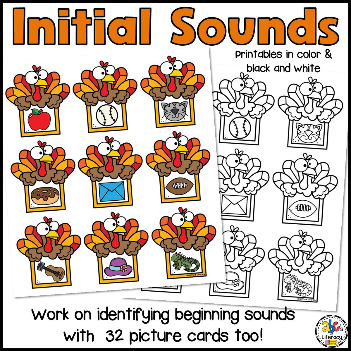 Thanksgiving Literacy Sensory Bins – ABC's of Literacy