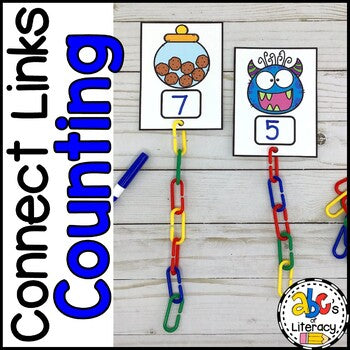 Count and Link to 10 Cards – ABC's of Literacy