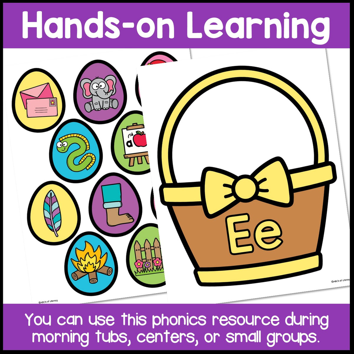 Easter Beginning Sounds Activity – ABC's of Literacy