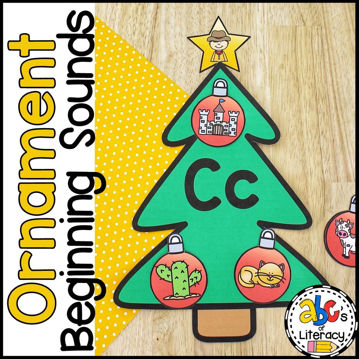 Christmas Beginning Sounds Activity – ABC's of Literacy