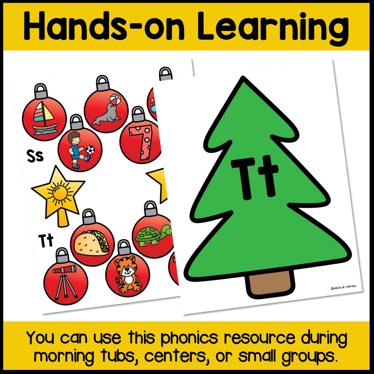 Christmas Beginning Sounds Activity – ABC's of Literacy