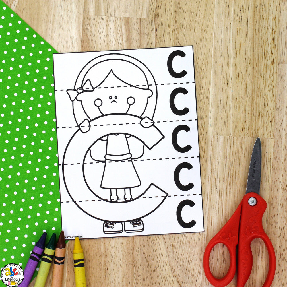 Capital Letter Strip Puzzles – ABC's of Literacy