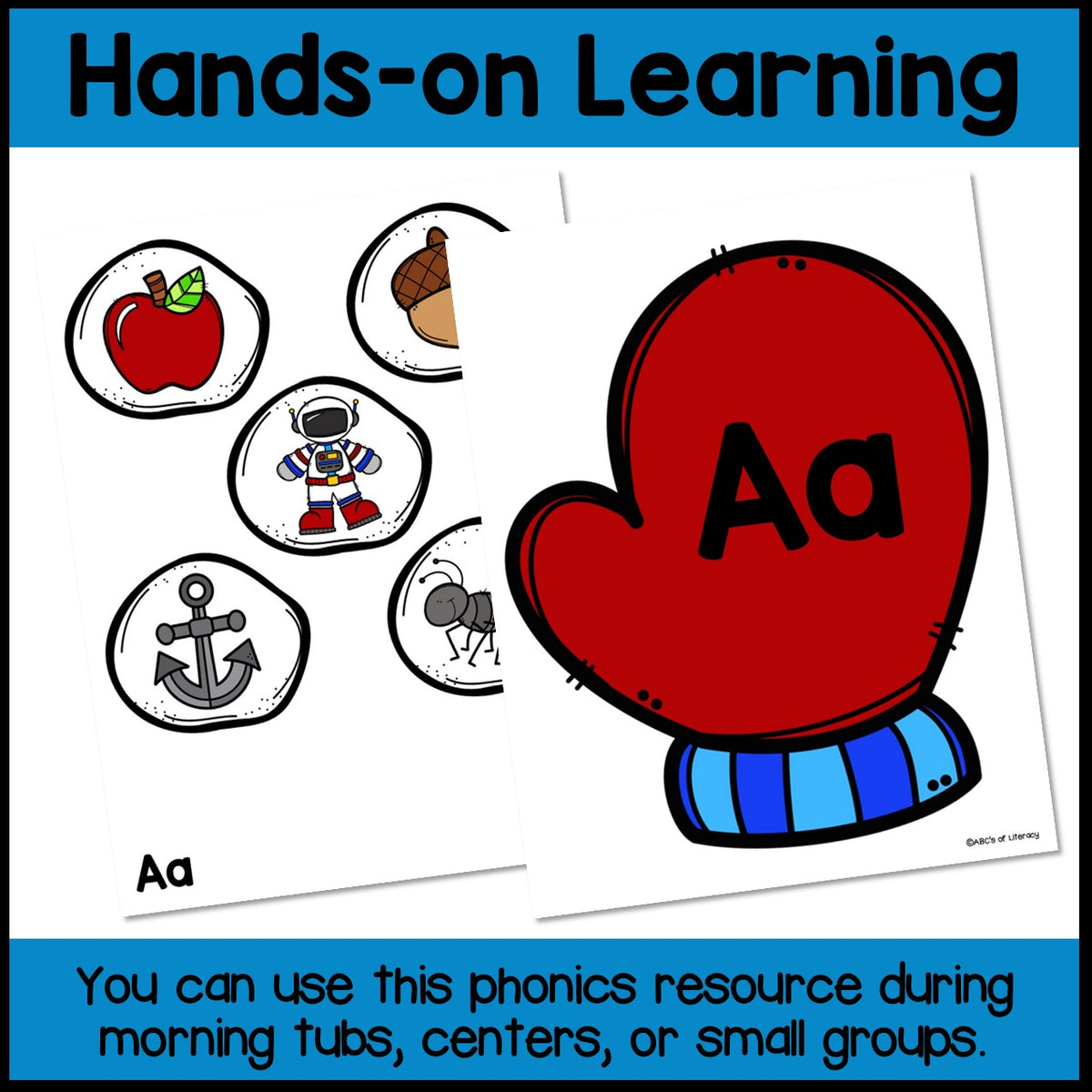 Snowball Beginning Sounds Activity – ABC's of Literacy