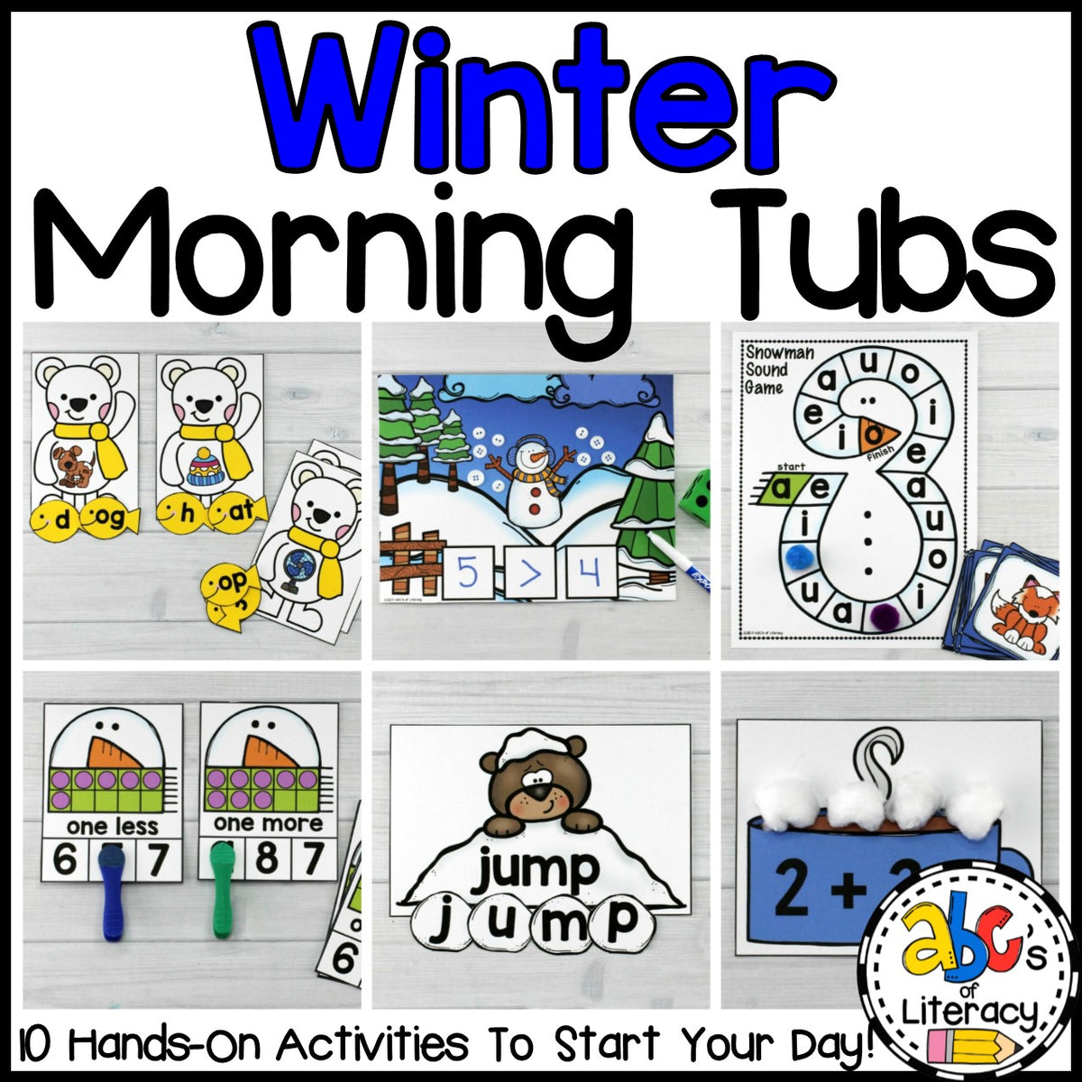 Winter Morning Tubs – ABC's of Literacy