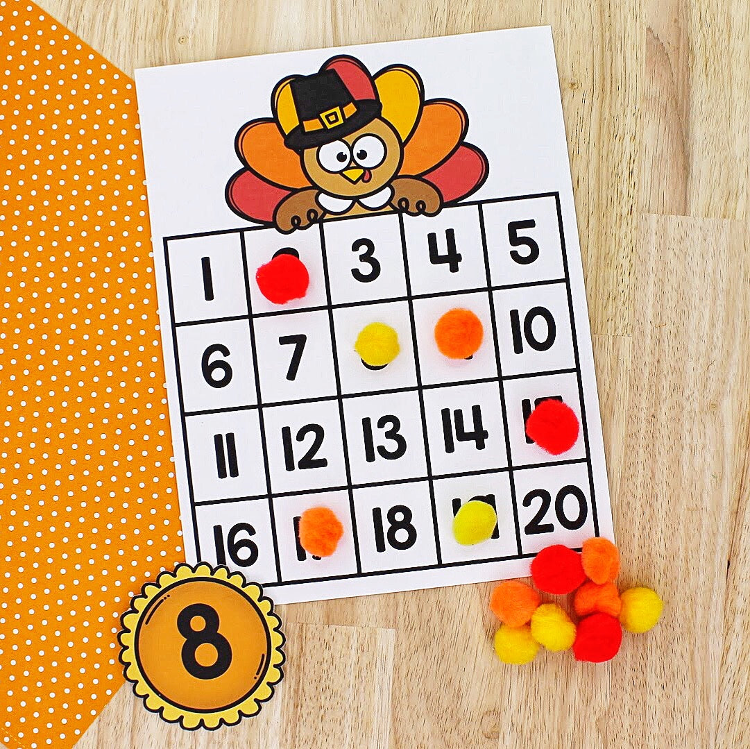Thanksgiving Morning Tubs for Preschool – ABC's of Literacy