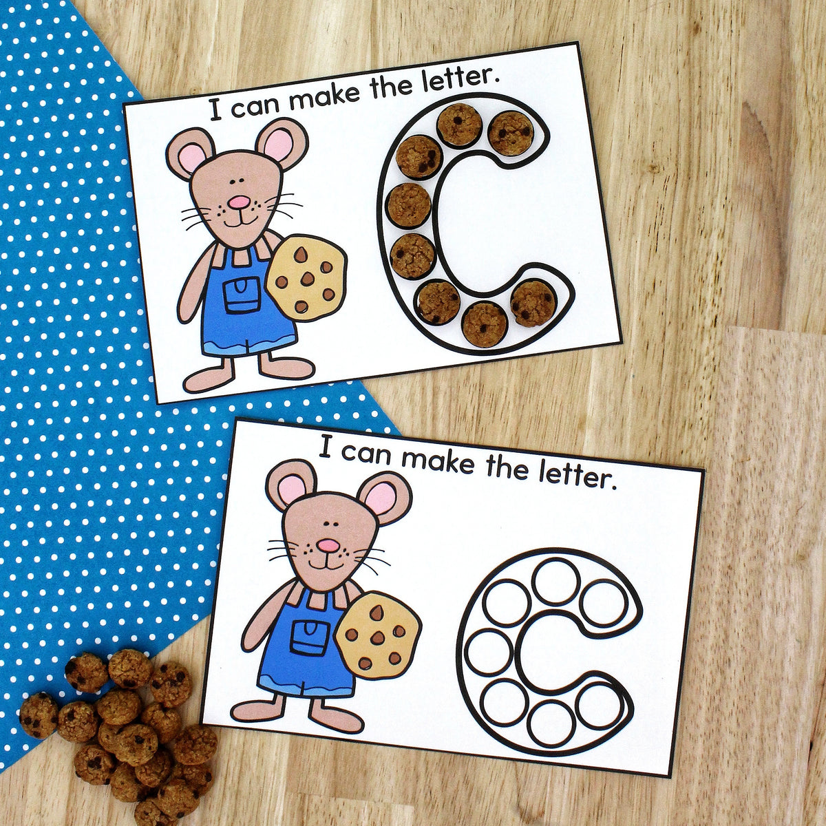 Mouse & Cookie Letter Activities – ABC's of Literacy