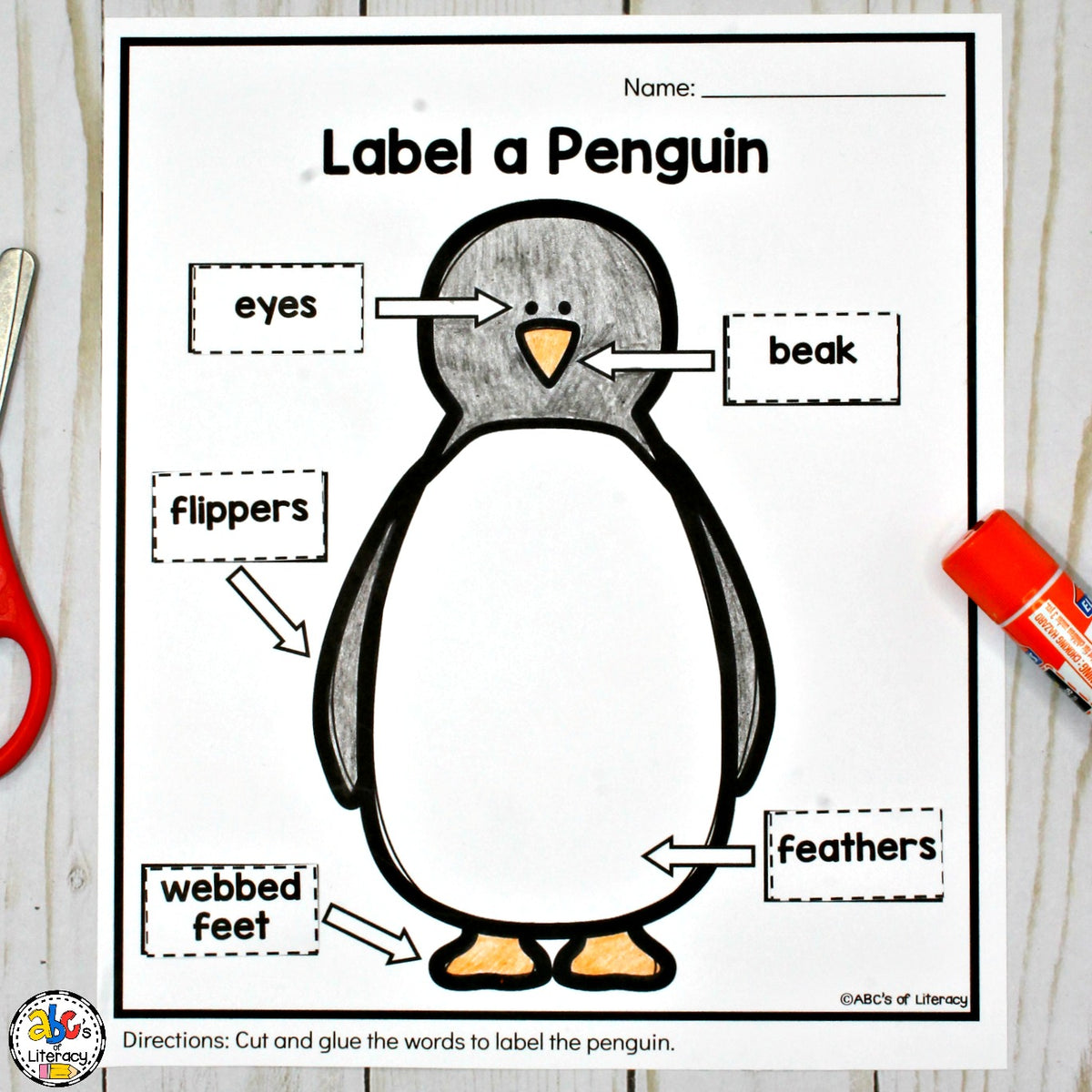 Penguin Activities – ABC's of Literacy