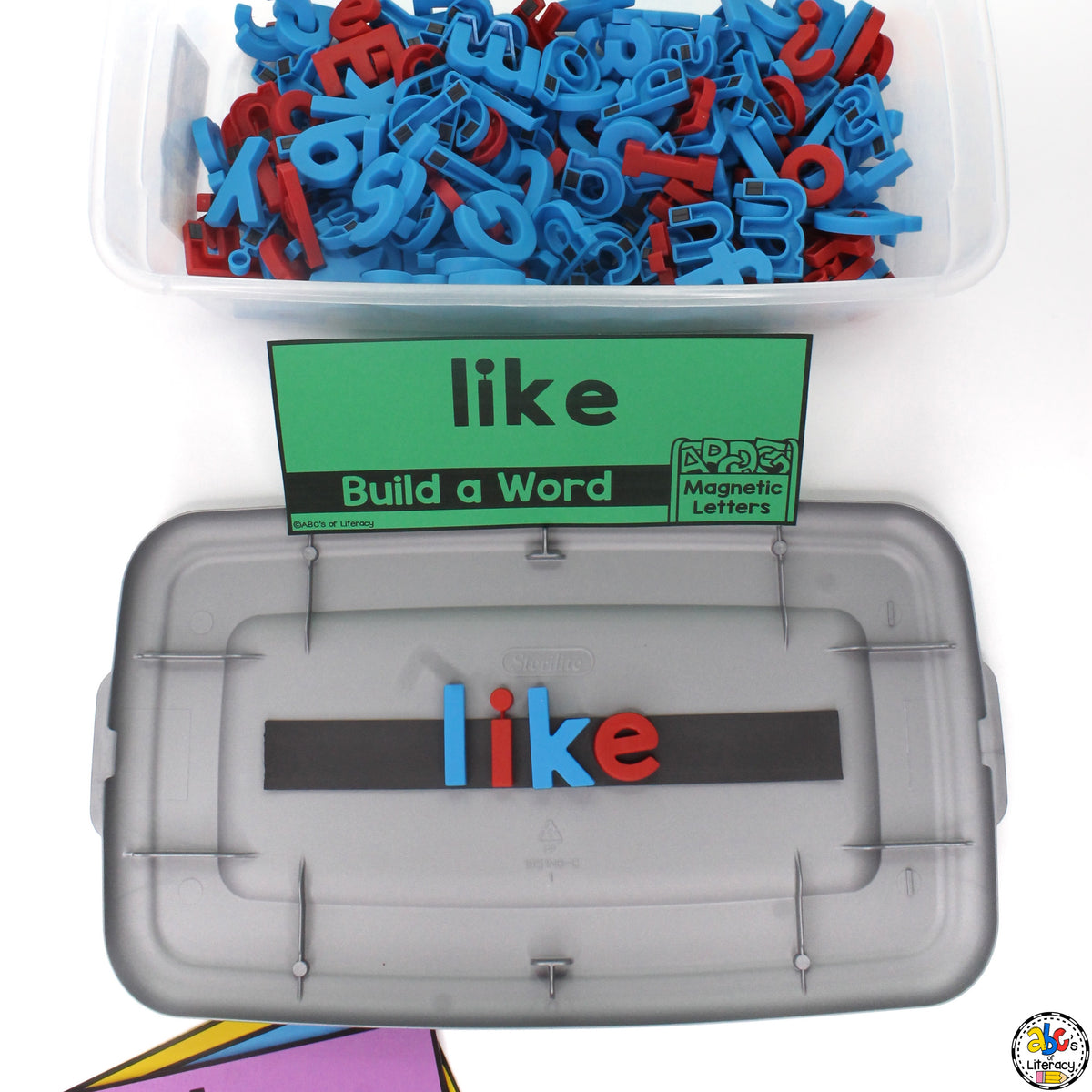 Magnetic Letter Sight Word Cards – ABC's of Literacy