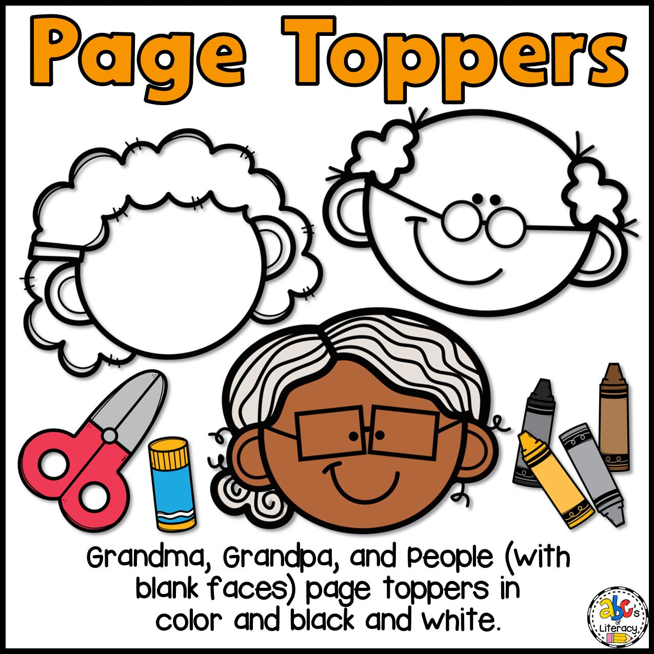 Grandparents Day Writing Craft – ABC's of Literacy