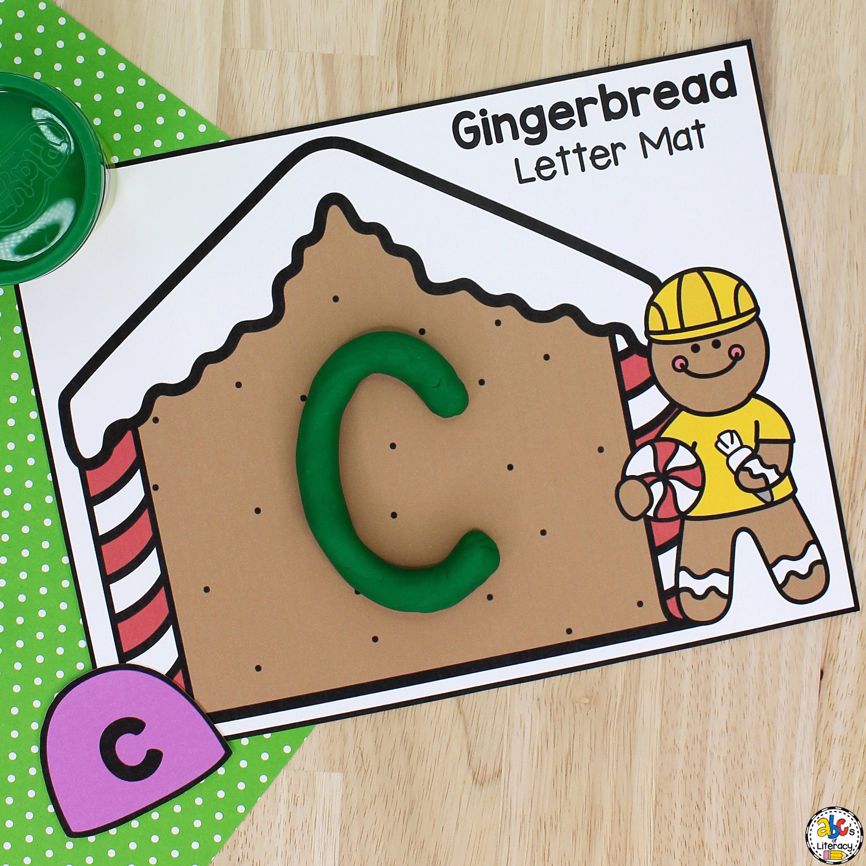 Gingerbread Man Alphabet Activities – ABC's of Literacy