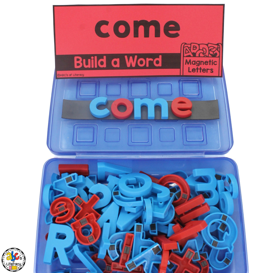 Magnetic Letter Sight Word Cards – ABC's of Literacy