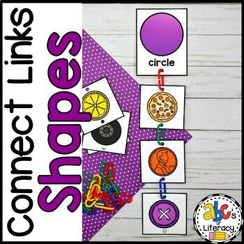 Sort and Link 2D and 3D Shapes Activity – ABC's of Literacy