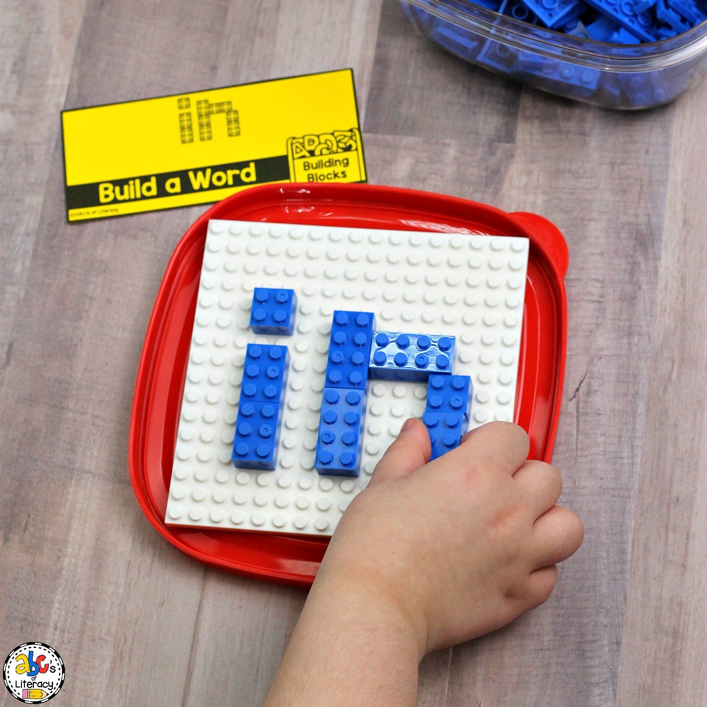 Building Blocks Sight Word Cards – ABC's of Literacy